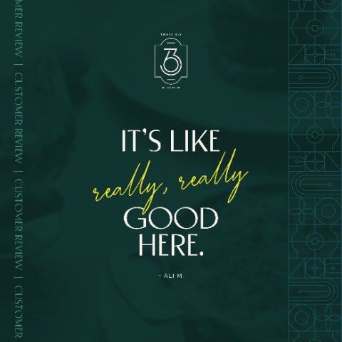 Contact / Reservations - Three Six Kitchen