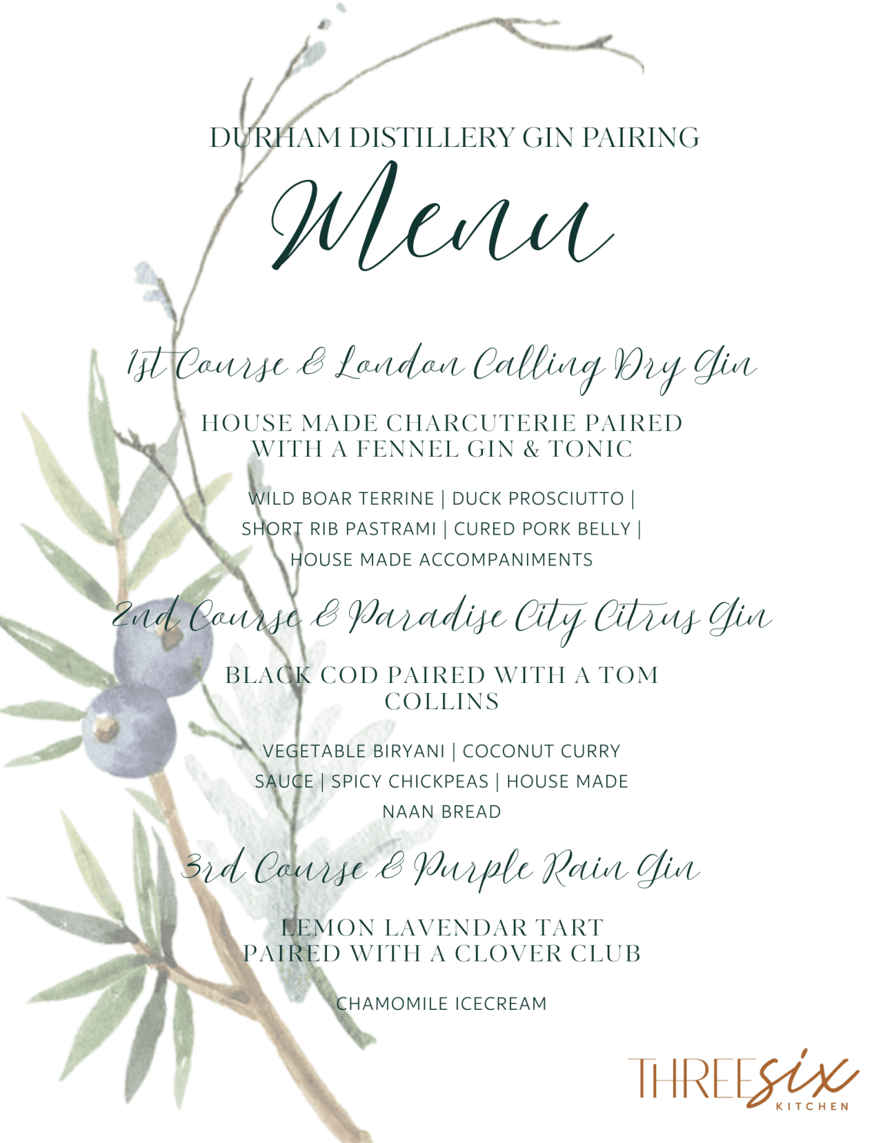 Special Events - Three Six Kitchen